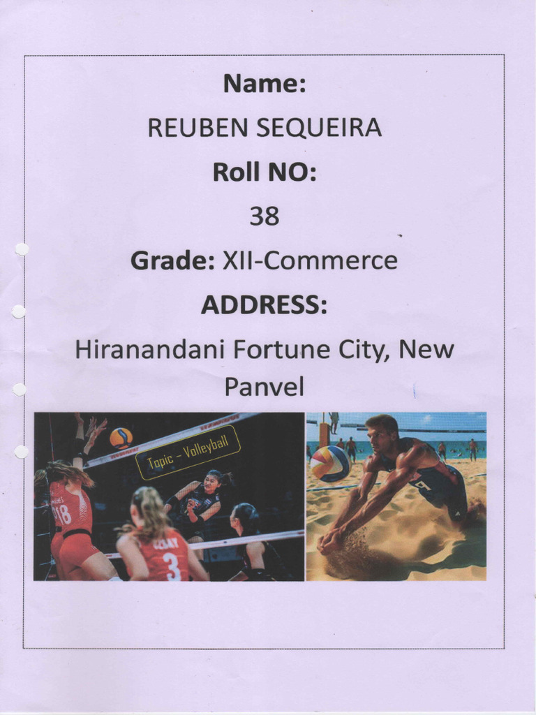 PT Project Volleyball | PDF