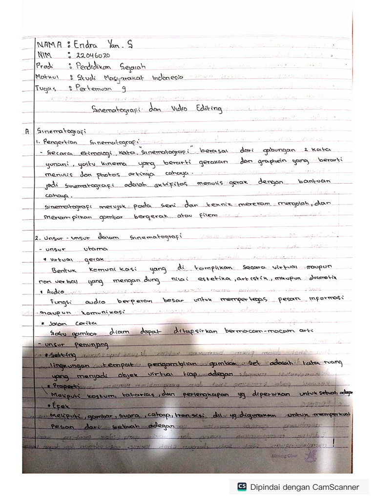 TugasP9 - Endra Yan. S - 22046020 - Studi Masyarakat Indonesia | PDF