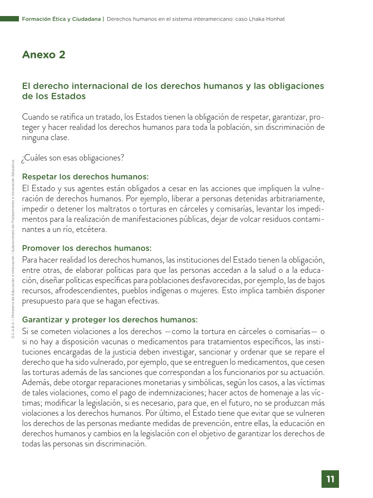 Anexo 2 | PDF | Violación | Derechos humanos