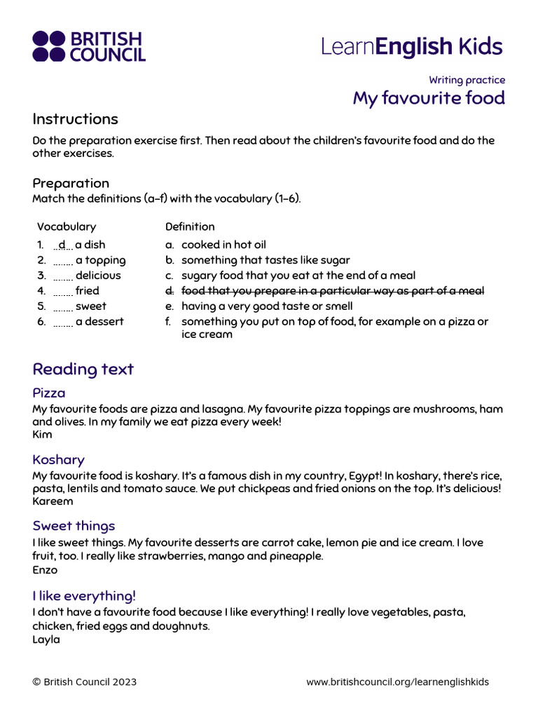 siteskidsfilesattachmentLearnEnglishKids Writing Practice Level 2 My ...