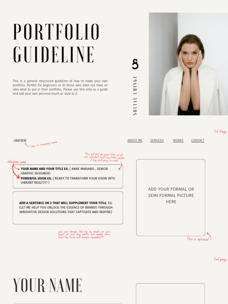 Portfolio Guideline | PDF | Software | Communication Design
