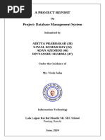 Student Result Management System Report | PDF | Databases | Information Science