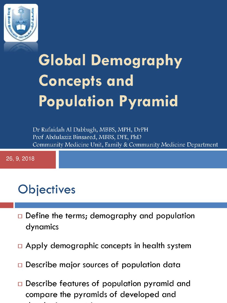 Global Demography 1 | PDF