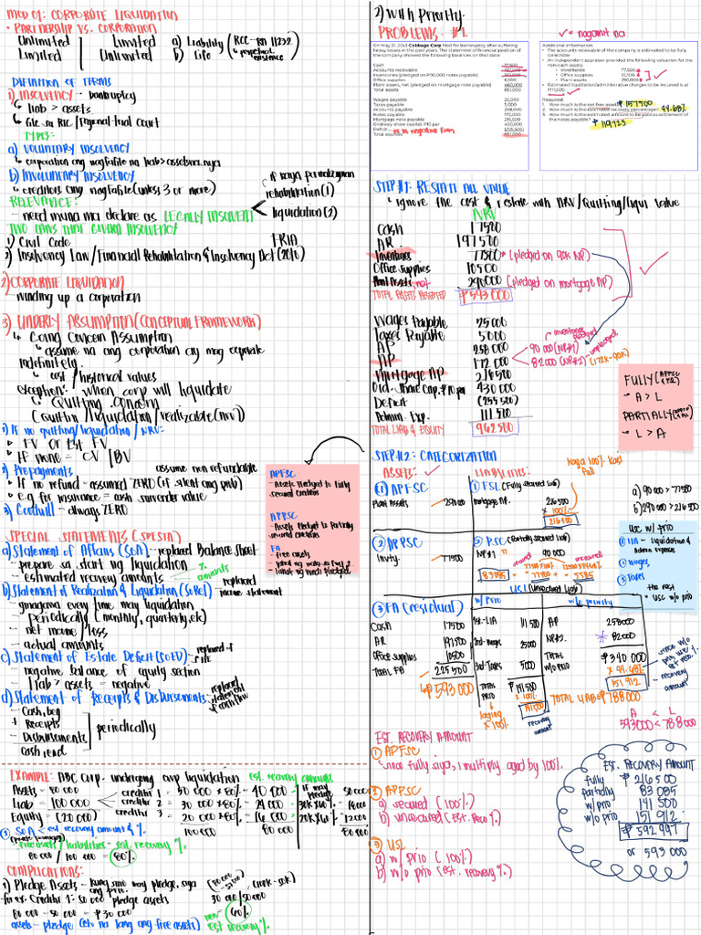 Corporate Liquidation | PDF