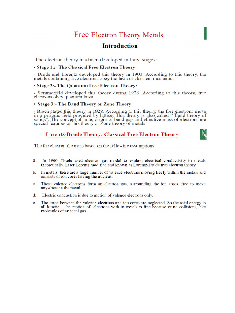 Unit 5 Lecture Notes Pdf Science And Mathematics