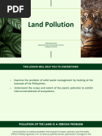 Stop Land Pollution Now! | PDF