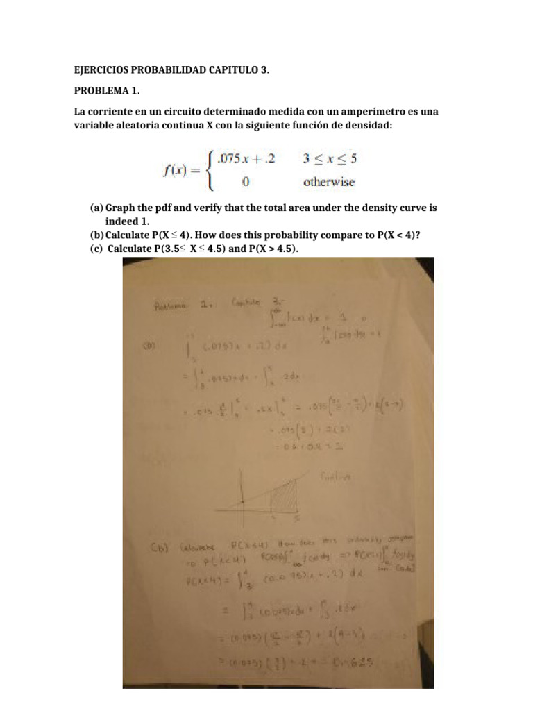 Capitulo 3 Problemas | PDF