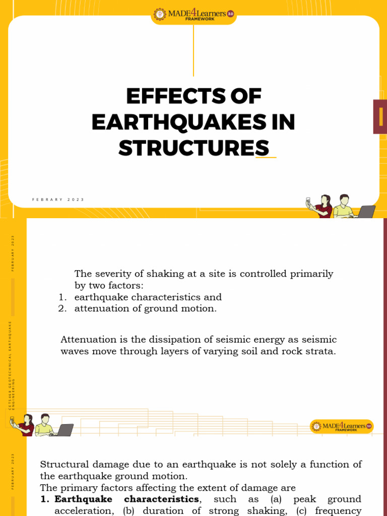 Effects of Earthquakes On Structures | PDF | Earthquakes | Seismology