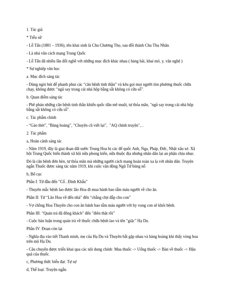 Thuoc | PDF