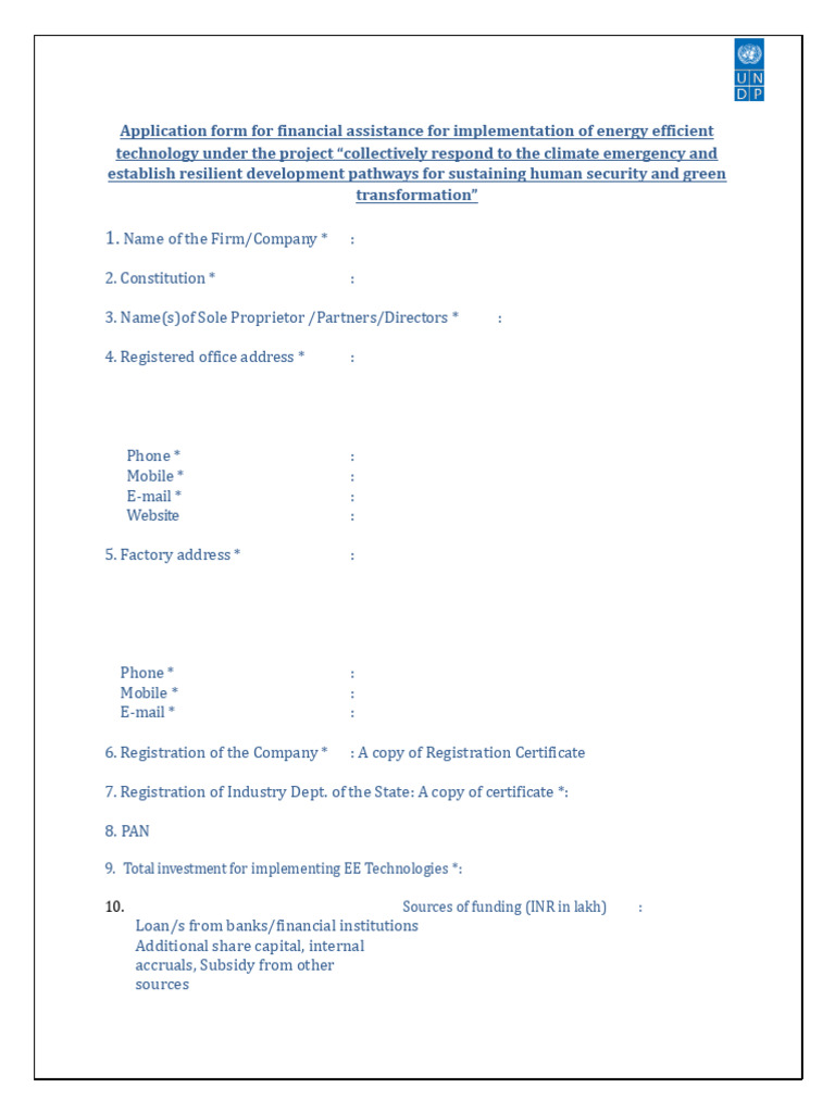 Application Form1 | PDF