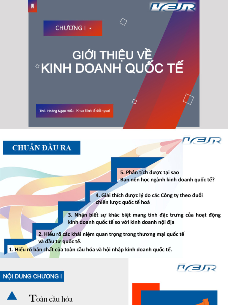 CHƯƠNG 1 - Gioi Thieu Nganh KDQT | PDF