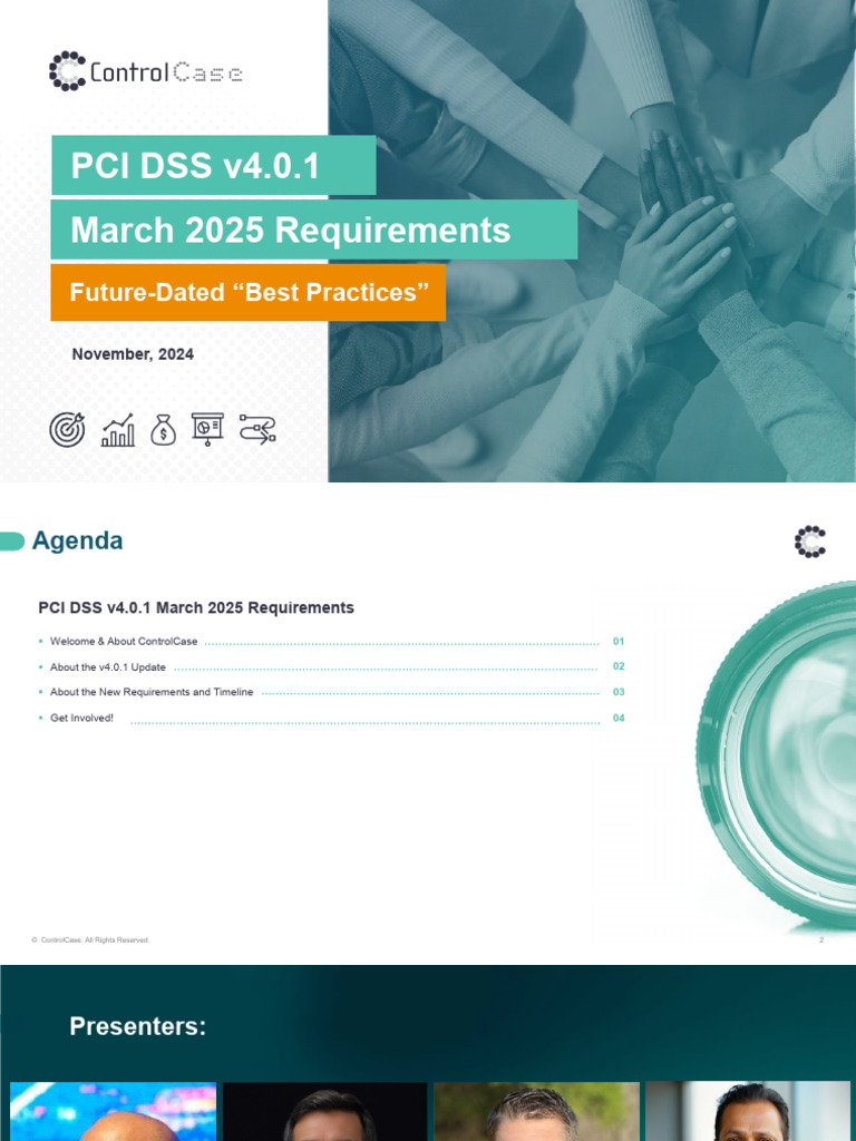 PCI DSS v4.0.1 Requirements Overview | PDF | Payment Card Industry Data ...