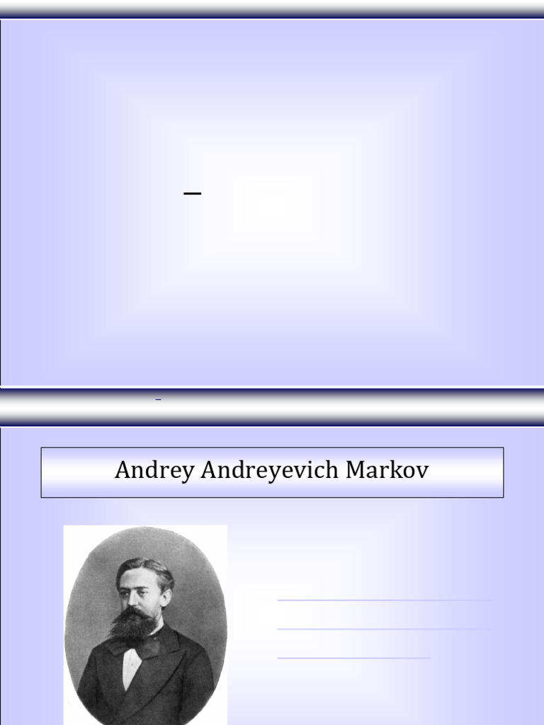 Markov Chains Pdf Markov Chain Stochastic Process