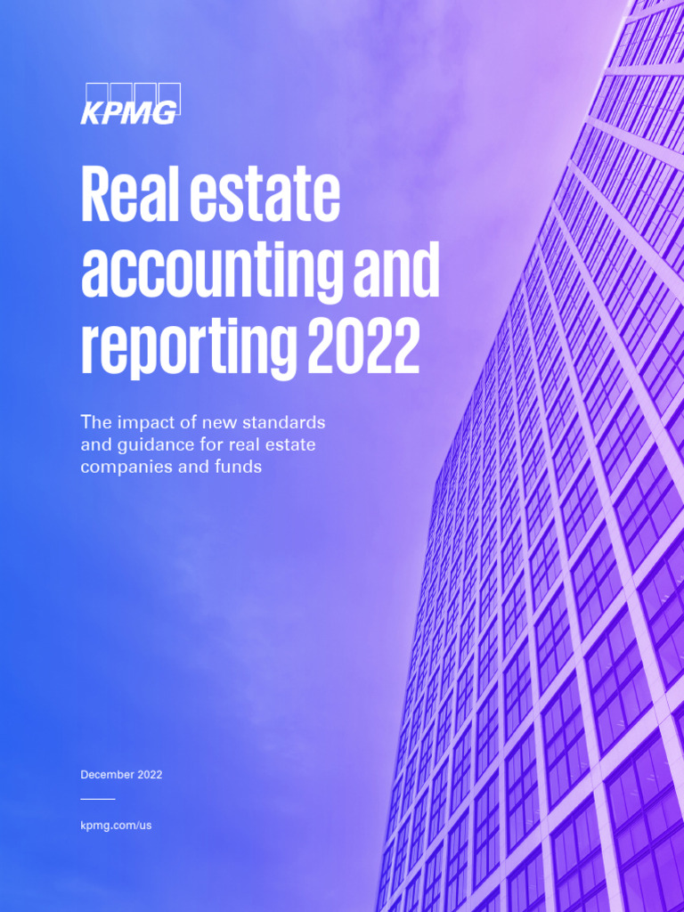 Real Estate Accounting Updates 2022 | PDF | Fair Value | Financial ...