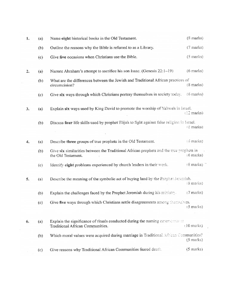 CRE 2016 Paper 1 | PDF