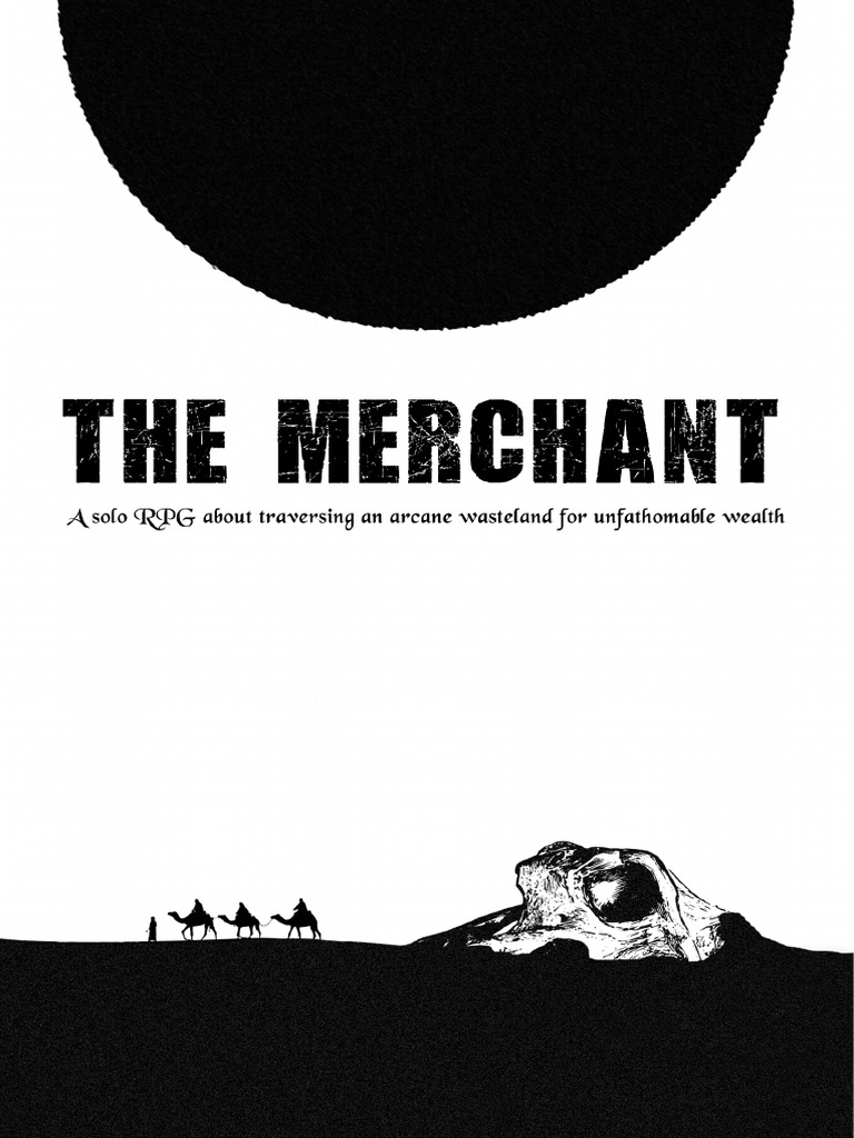 The Merchant (Solo Journaling RPG) | PDF | Sky