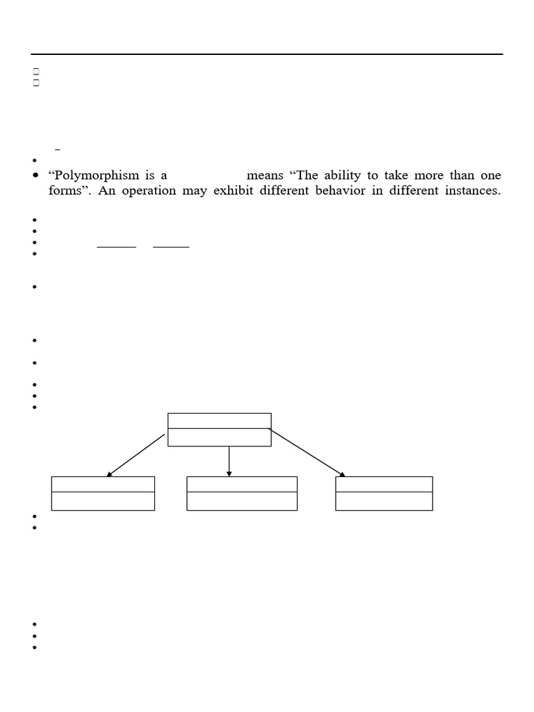 CHAPTER 06g Polymorphism in C++ | PDF | Class (Computer Programming ...