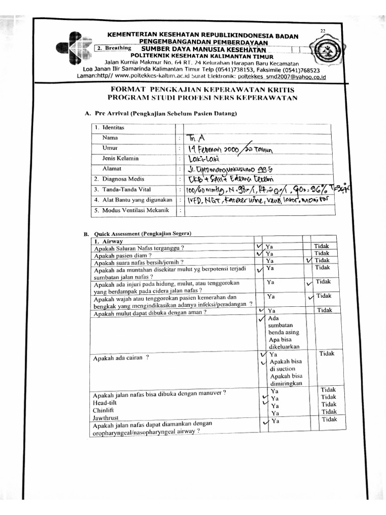 Askep CKB-ICU (Novinta Devi) - 20220331103632 | PDF