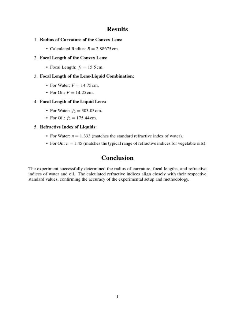 Physics Observations | PDF