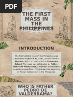 Riph - The Site of The First Mass in The Philippine | PDF | Philippines