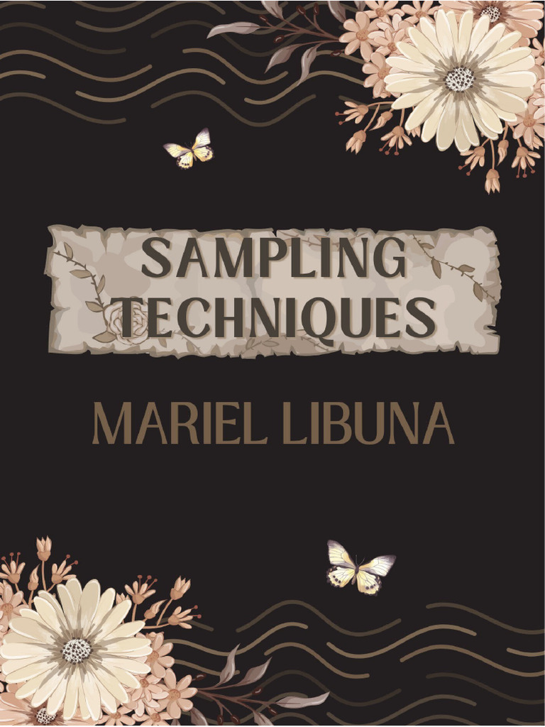 Sampling | PDF