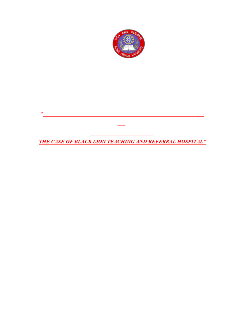 Fisiha Fikiru - The Effect of HRM Practices On HCQ at TASH-1 | PDF ...