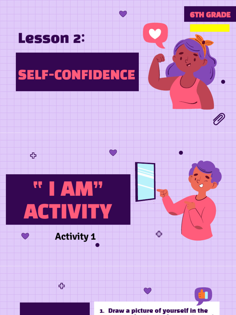 Lesson 2 - SELF-CONFIDENCE | PDF | Behavior Modification | Behavioural ...
