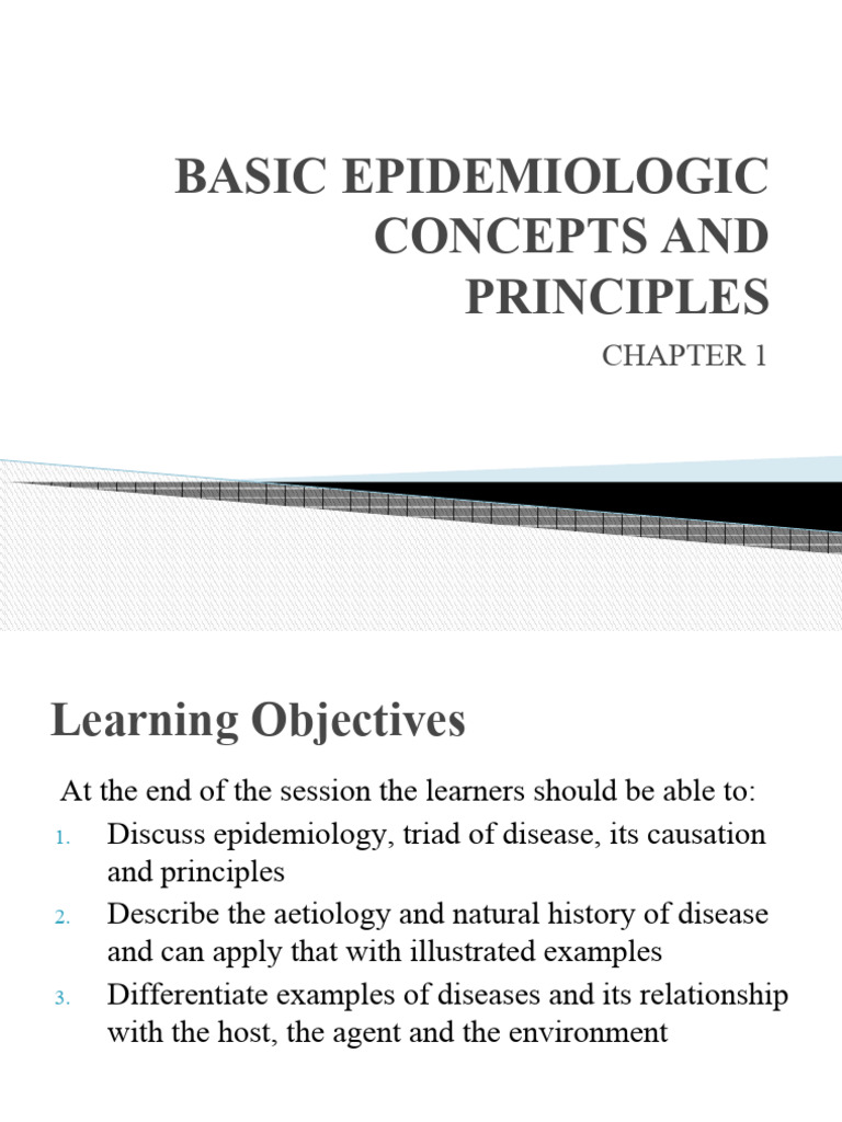 Basic Epidemiologic Concepts and Principles | PDF | Epidemiology | Vaccines