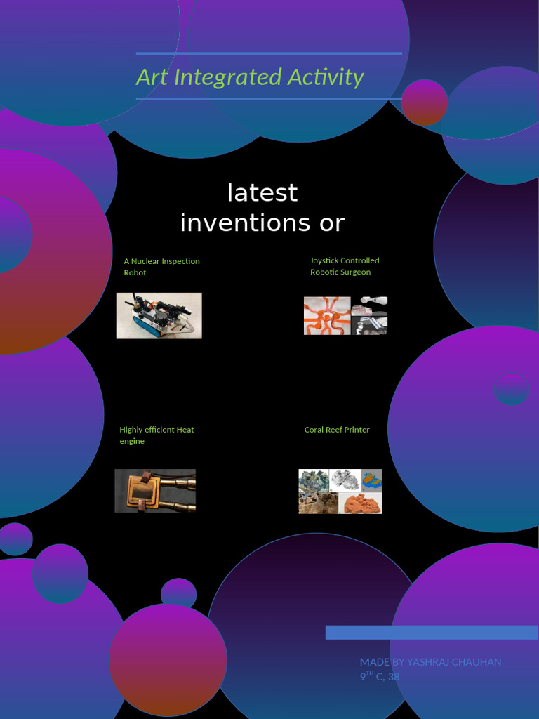 Art Intergated Activity Class 9 | PDF | Technology & Engineering