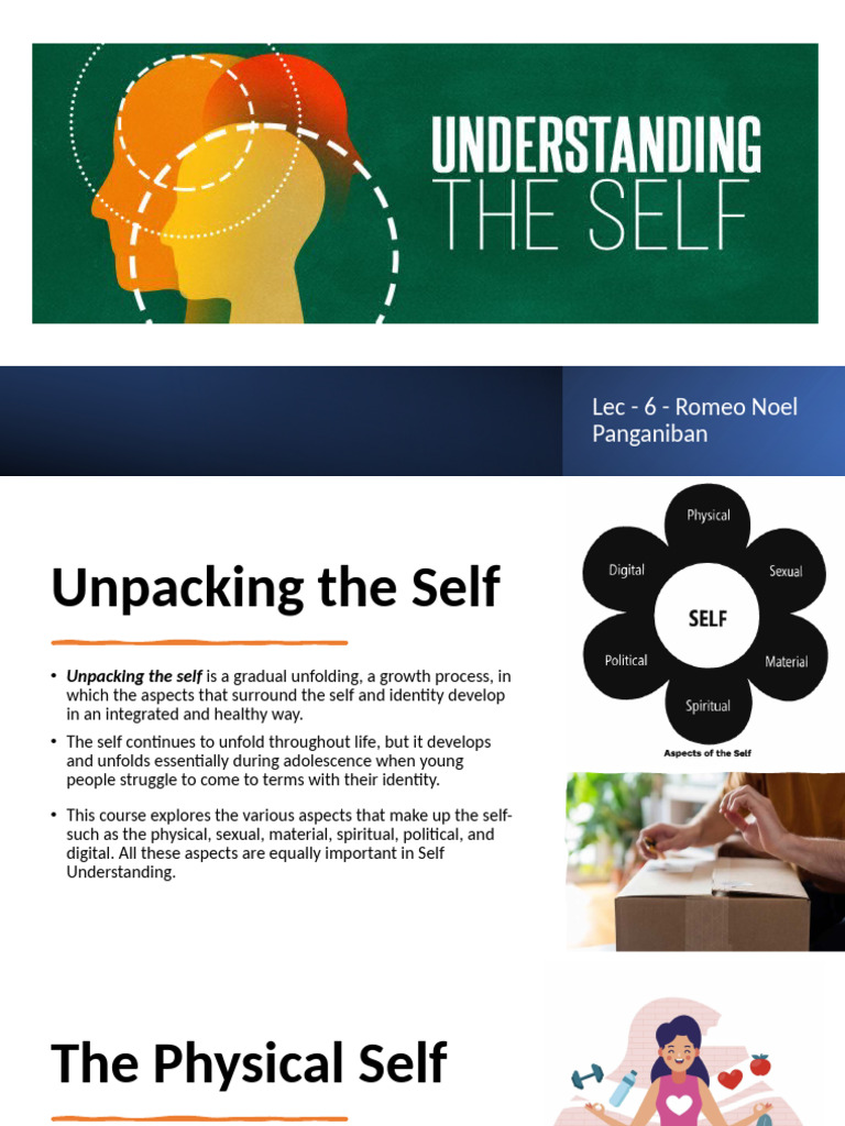 UTS - Lec 6 - Unpacking The Self & Physical Self - Panganiban | PDF | Psychology | Behavioural ...