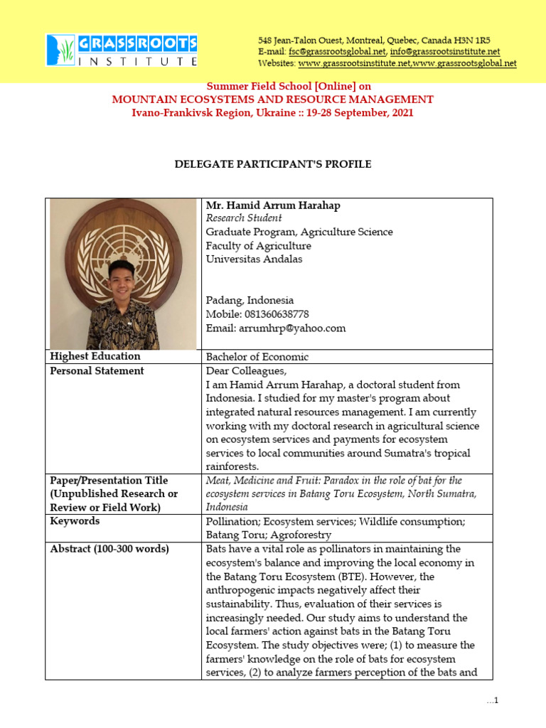 mr-hamid-arrum-harahap | PDF | Ecosystem | Natural Environment
