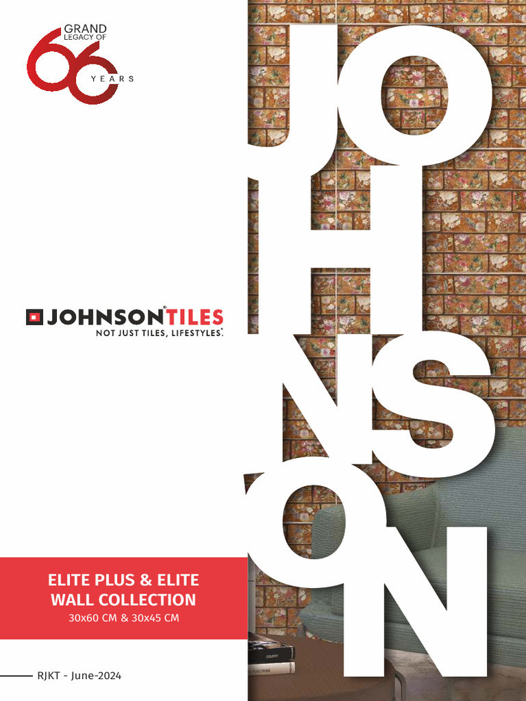 Johnson Tiles Elite Wall 30x60 & 30x45cm Catalogue-RJKT, June'24 | PDF ...