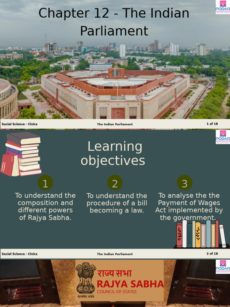 PPT2 CB VIII SSC The Indian Parliament | PDF | Public Law | Governance