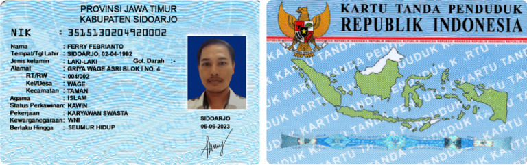 KTP SIDOARJO - Compressed | PDF