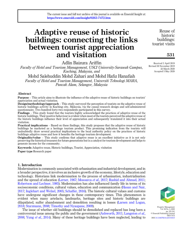Ariffin 2020 | PDF | Survey Methodology | Cronbach's Alpha