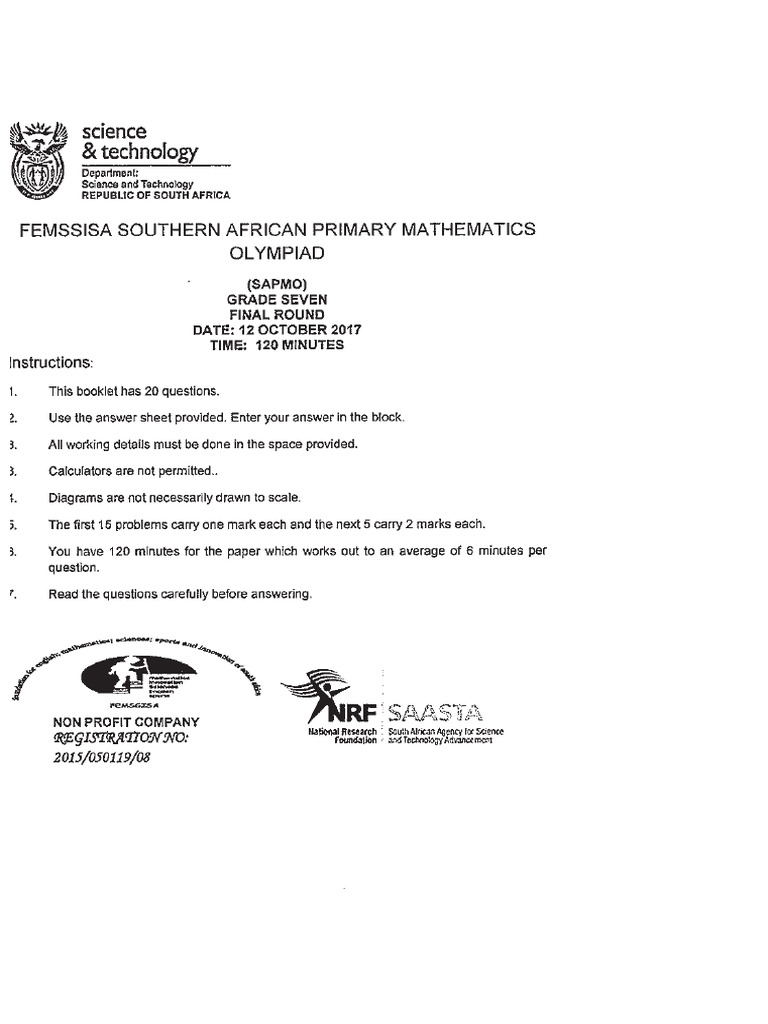 Grade-7-Final-Round-2017-Questions 2 | PDF
