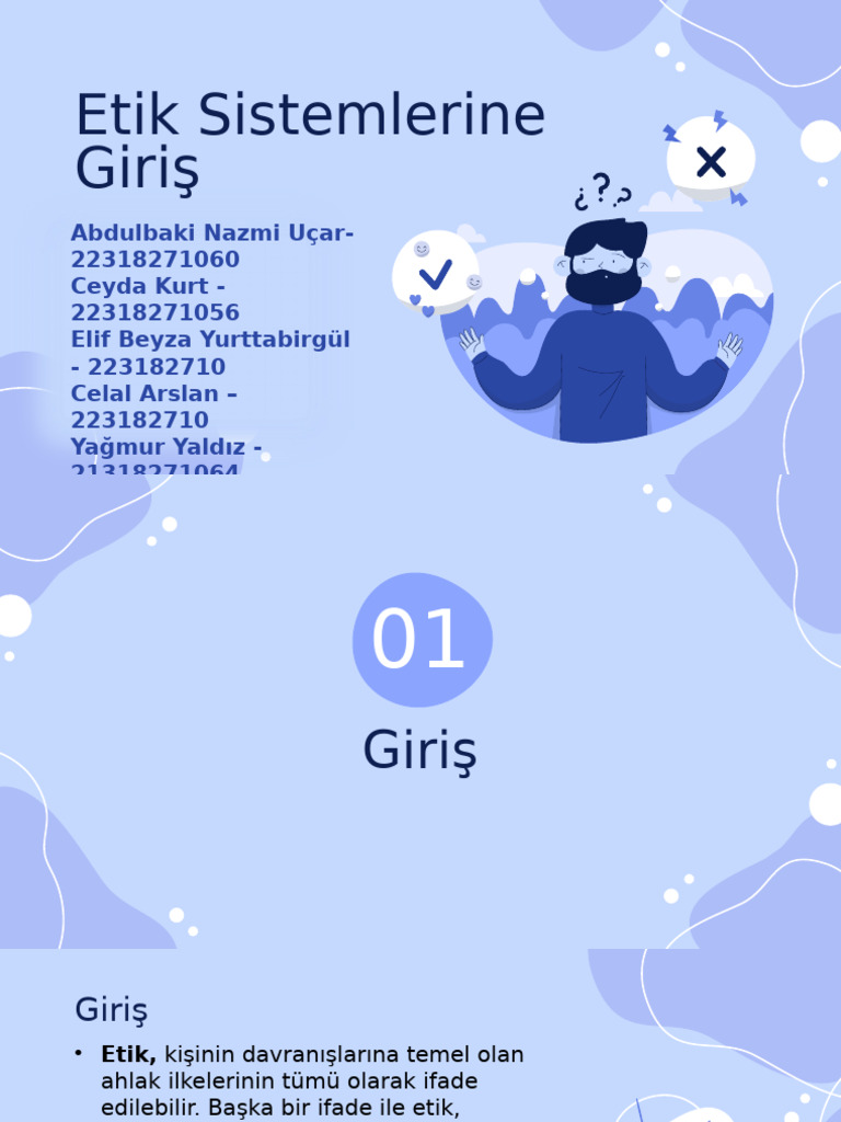 Ahlak Ve Etik Eski Version | PDF
