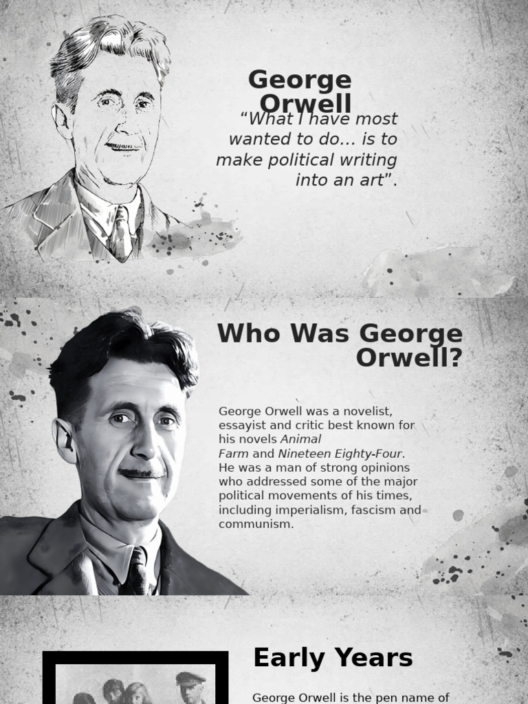 Information About Writer | PDF | George Orwell