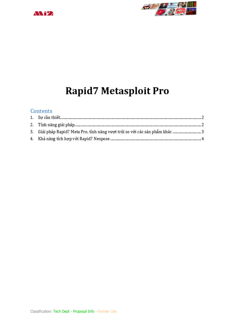 Rapid7 MetasploitPro - Penetration Testing & Security Testing | PDF