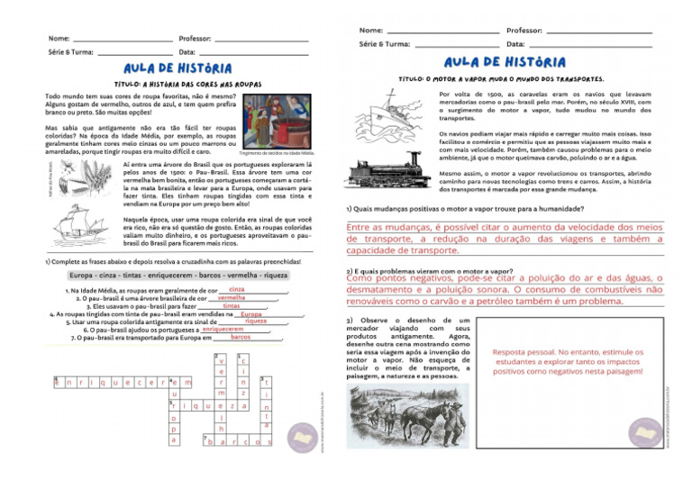 4 Ano 2 Historia | PDF