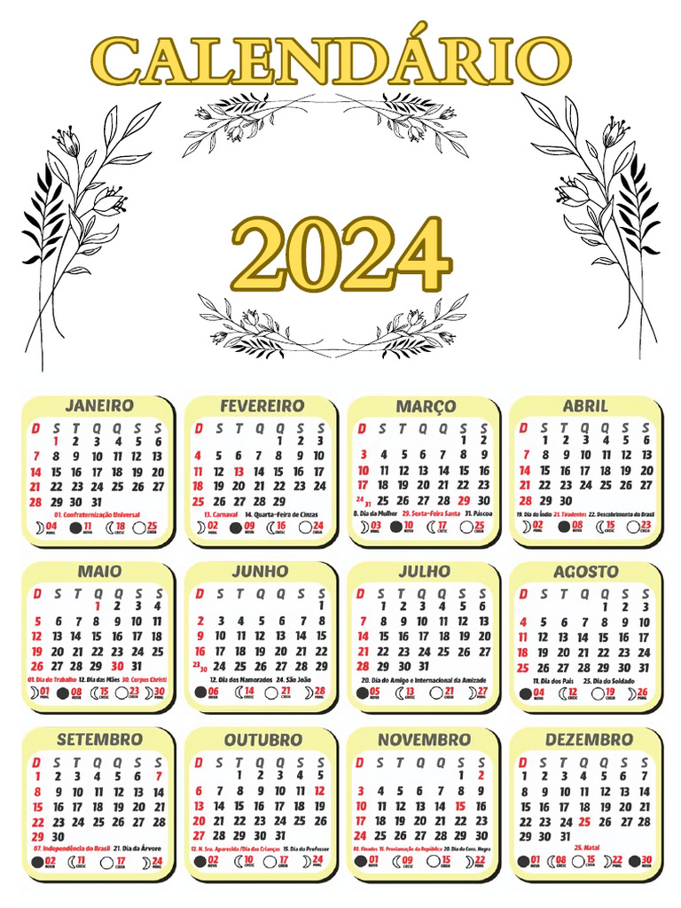 Calendário 20240105 191206 0000 | PDF
