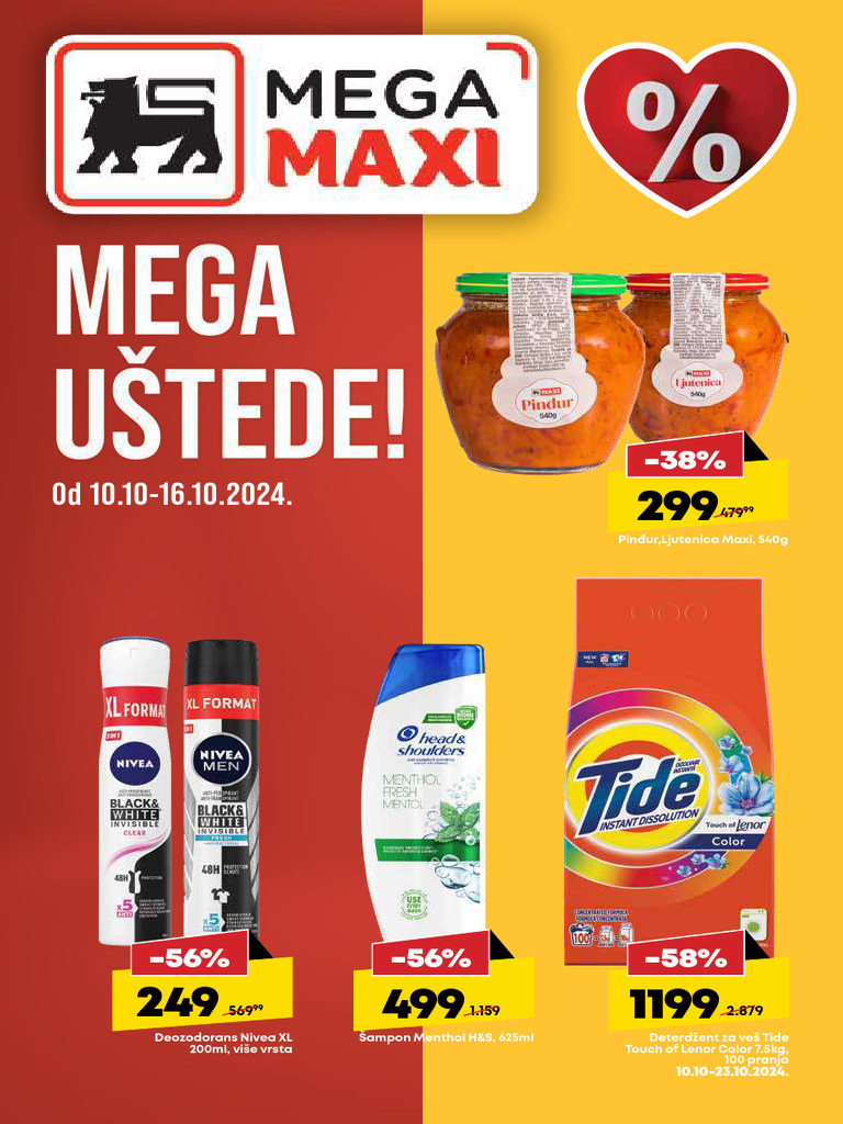 Mega Maxi - 10.10.-16.10.2024. | PDF