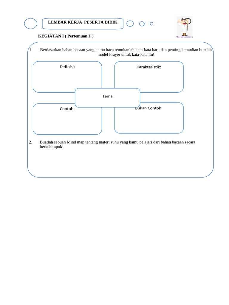 Lkpd Suhu Dan Perubahannya Kelas 7 Pdf