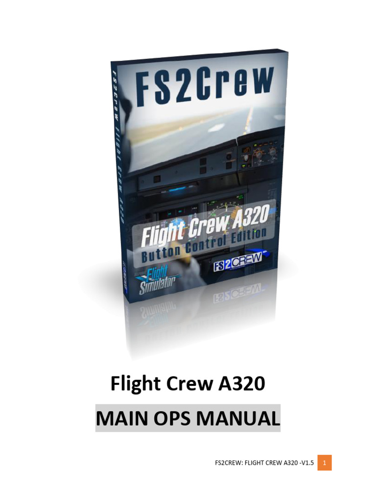FS2Crew Flight Crew A320 Main Ops Manual | PDF | Icon (Computing) | Takeoff