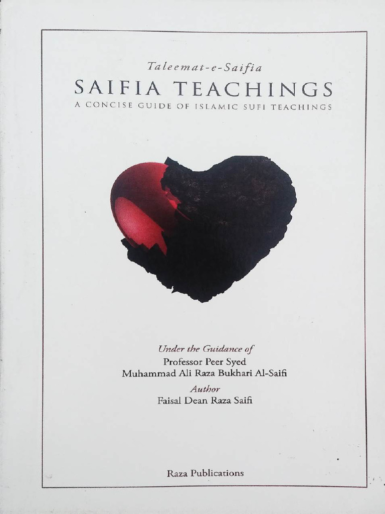Saifia Teachings (Talimat E Saifia, Mamulat E Saifia in English) Good ...