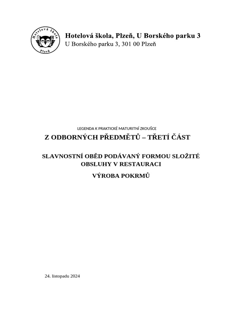 Legenda TPP Titulni List | PDF