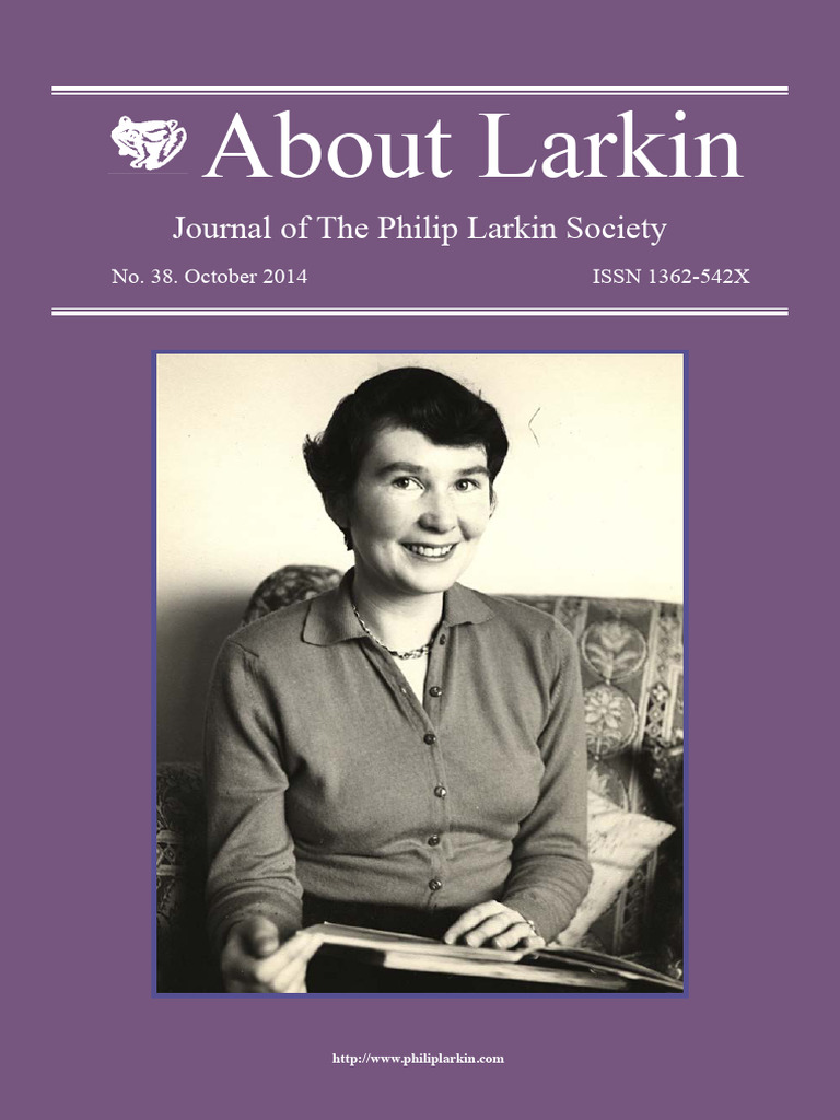 Larkin Society Journal Oct 2014 | PDF | Classics