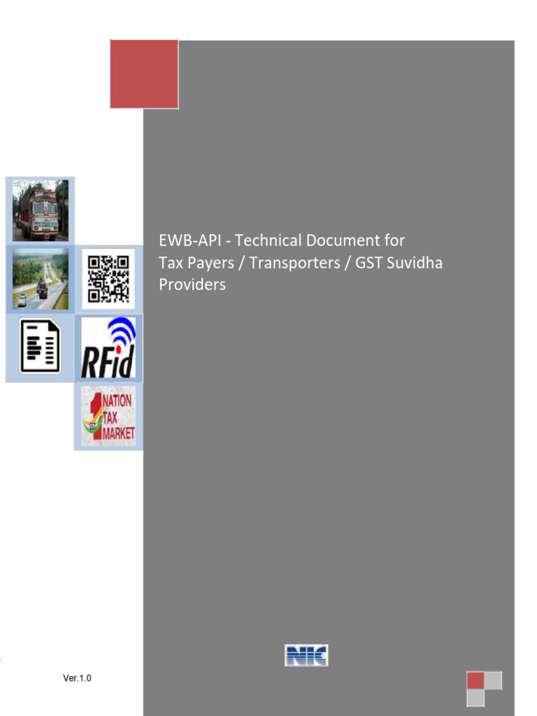 E Way Bill Api Reference Document | PDF | World Wide Web | Internet & Web