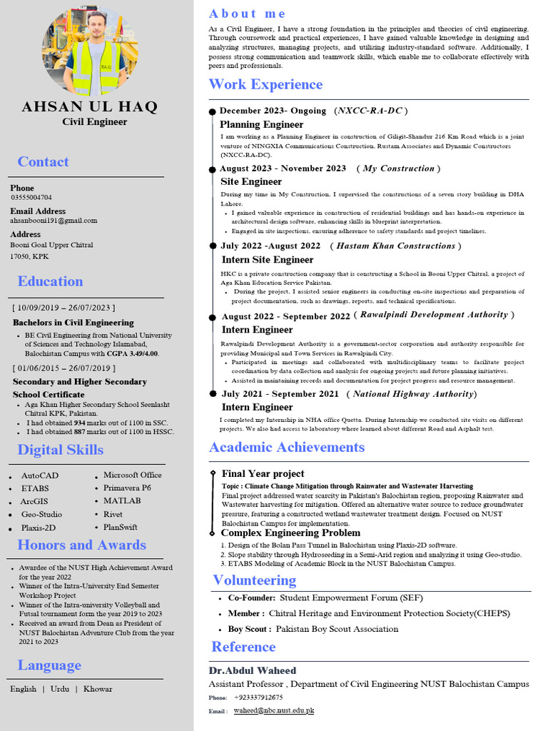 Ahsan Cv. | PDF