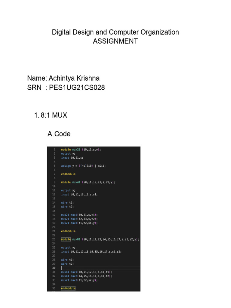 Ddco Assignment CS028 | PDF